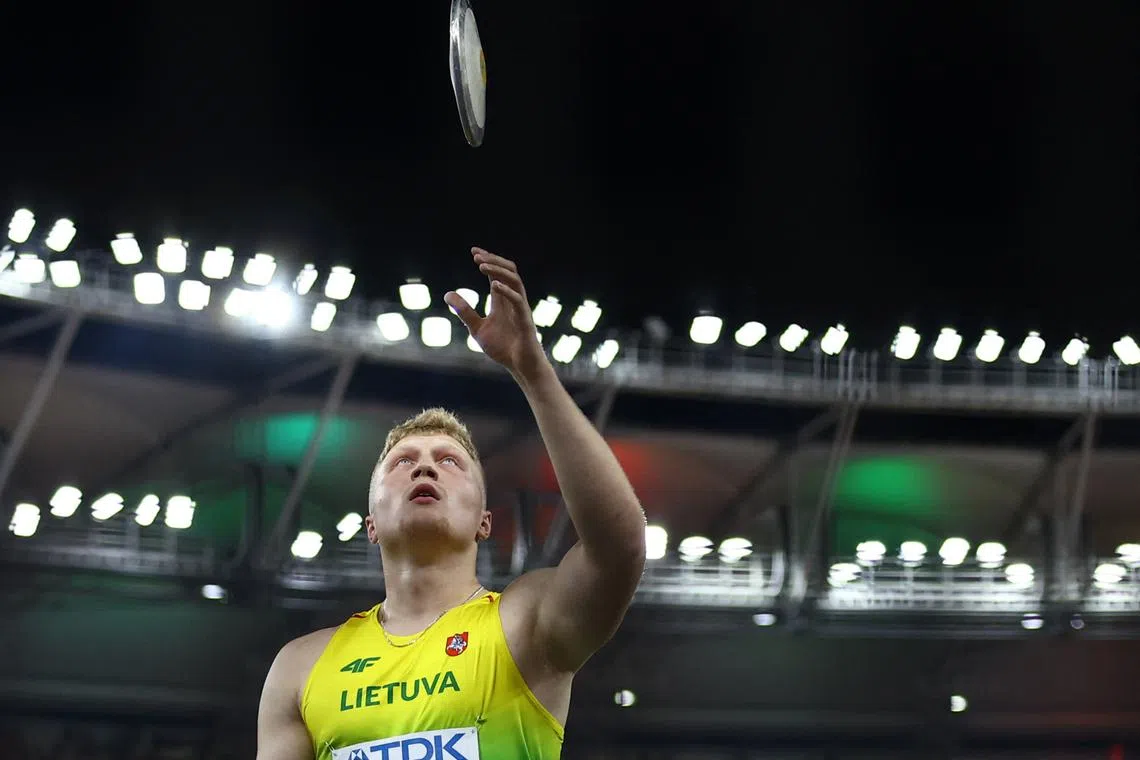 Discus thrower Mykola Alekna shatters longest-standing men’s world record | The Straits Times