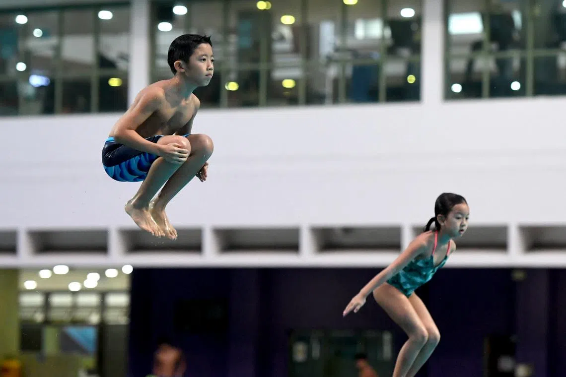 Diving: Interest in sport growing in Singapore with Under-12 numbers ...