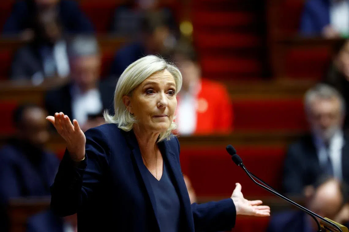 French far-right leader Marine Le Pen eyes early presidential election ...