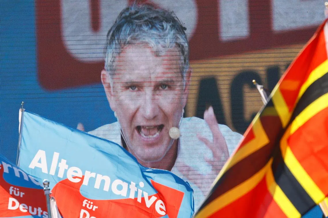 Far-right AfD on track for its first win in eastern German state vote ...