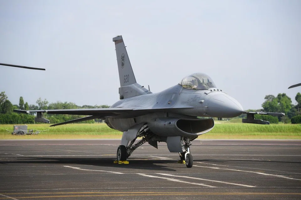 RSAF temporarily suspends F-16 training after Tengah Air Base crash; pilot had flight control ...