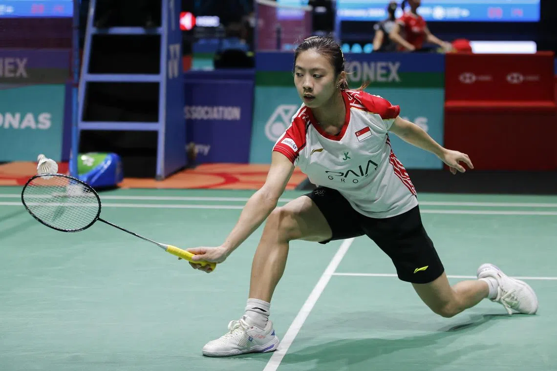 Yeo Jia Min gains breakthrough with India Open q-final win over injured ...