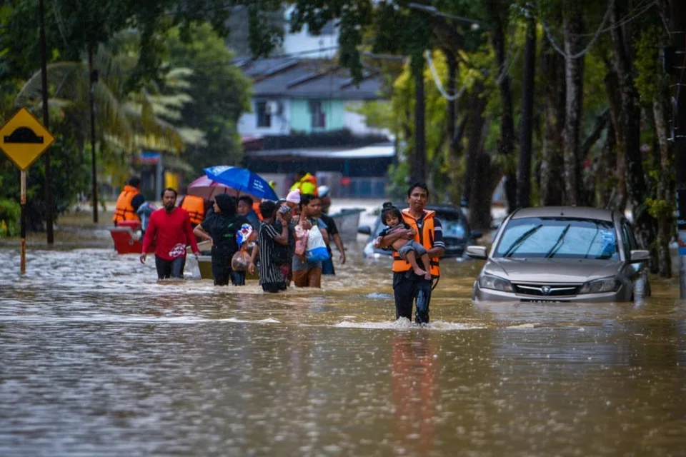 Five Malaysian states flooded, Johor worst hit | The Straits Times