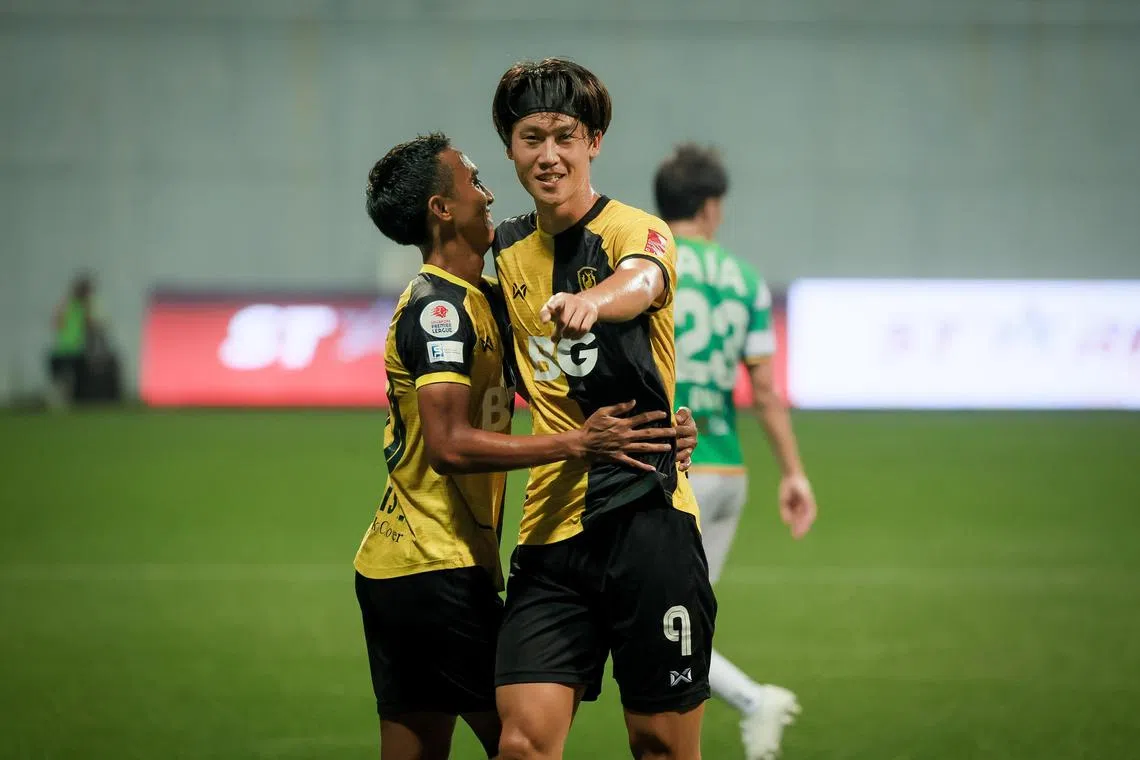 BG Tampines Rovers ease past Geylang International in SPL derby clash ...