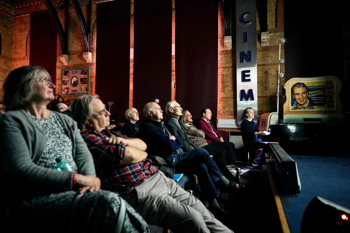 Lights, action, melodrama! Silent films get new reel at London haven ...