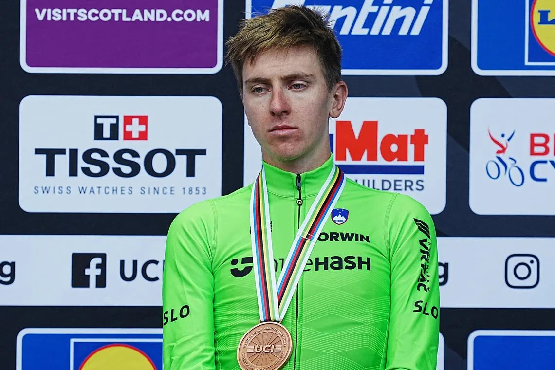 Pogacar wins Strade Bianche after 81km solo attack | The Straits Times