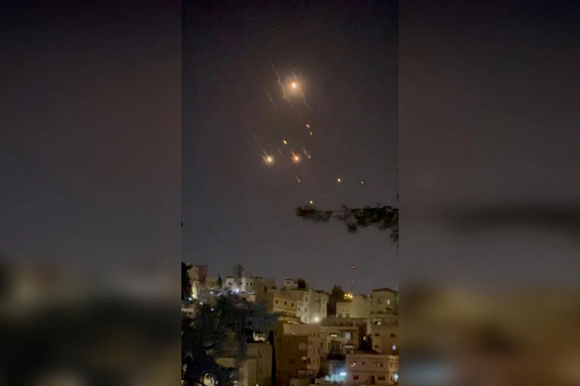 Jordan air force shoots down Iranian drones flying over to Israel | The ...