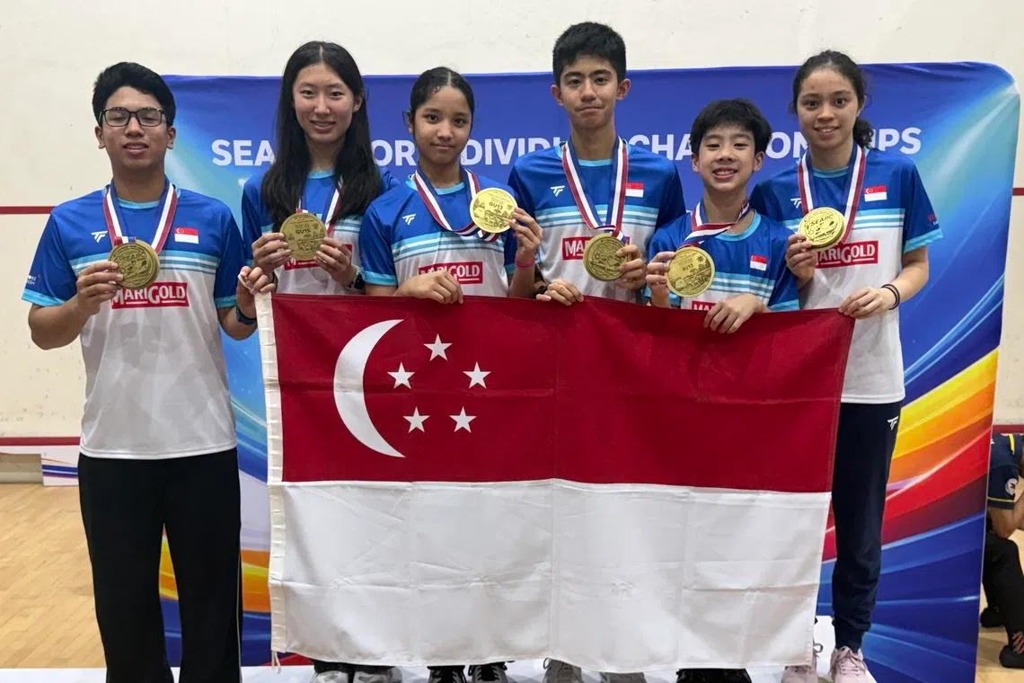 Singapore squash posts best performance at South-east Asian Junior ...