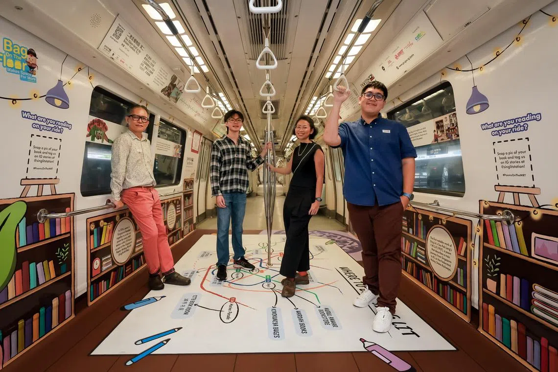 SingLit poems on the MRT: 6 snippets to get you started | The Straits Times