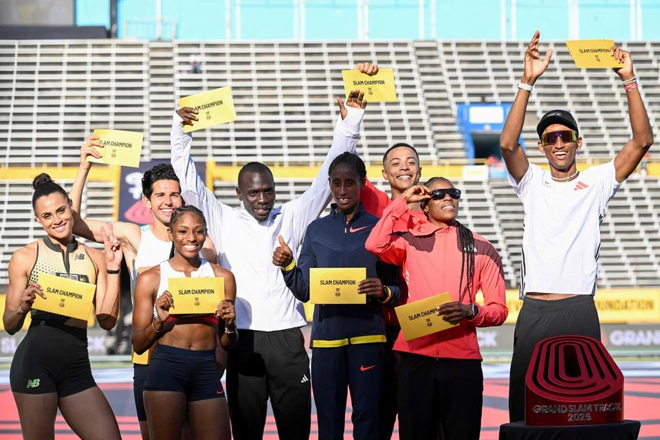 Sydney McLaughlin-Levrone wins hurdles group as Grand Slam Track wraps ...