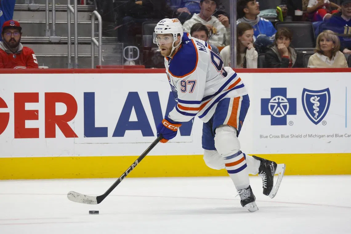 Connor McDavid to be re-evaluated due to injury | The Straits Times