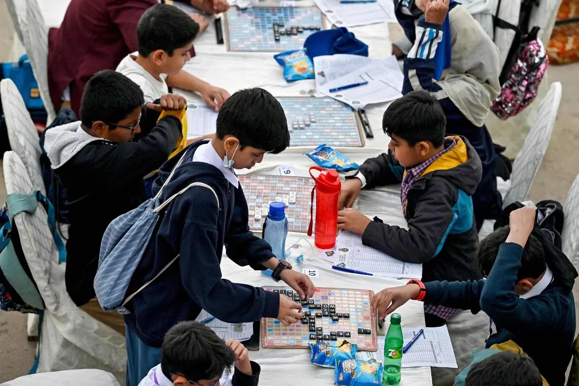 Pakistan’s old English manners spell youth Scrabble success | The ...