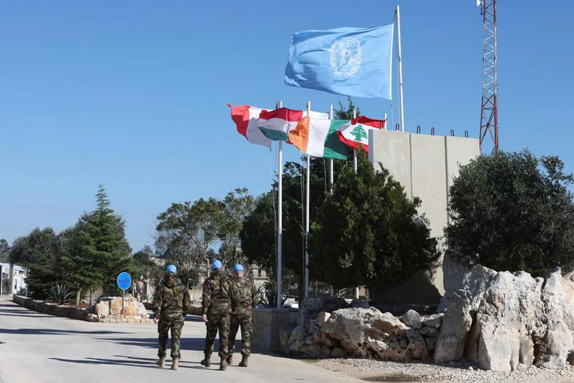 UN peacekeepers try to stay safe amid Lebanon-Israel border flare-ups ...