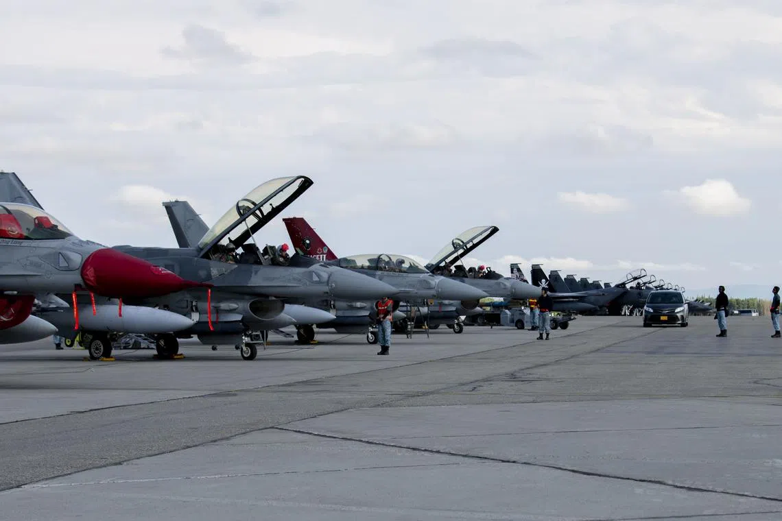 RSAF bags 2 awards at US air combat exercise in Alaska | The Straits Times