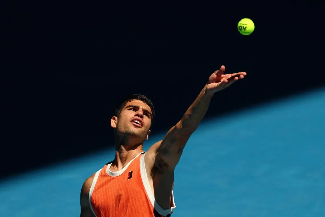 World number ones Sabalenka, Alcaraz begin Australian Open campaigns ...