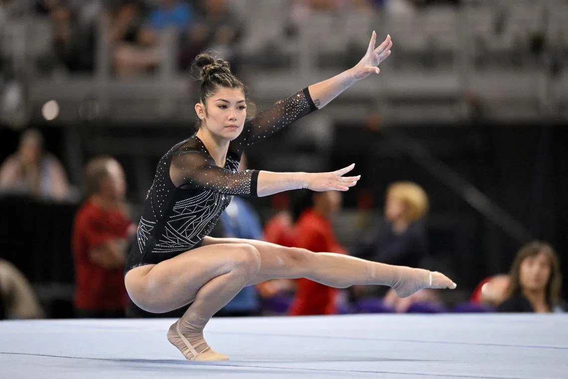 Biles leads US Olympic trials, Jones and DiCello injured | The Straits ...