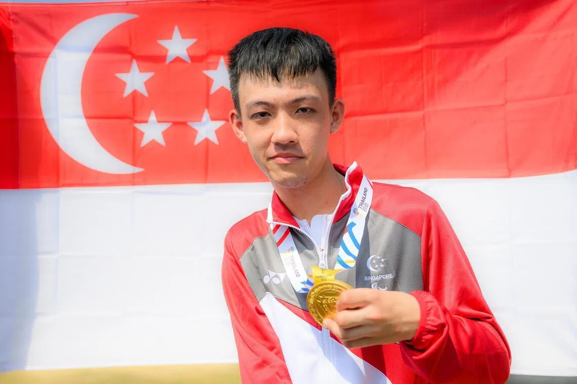 2025 Asean Para Games: Cyclist Sebastian Tan wins S’pore’s first gold ...
