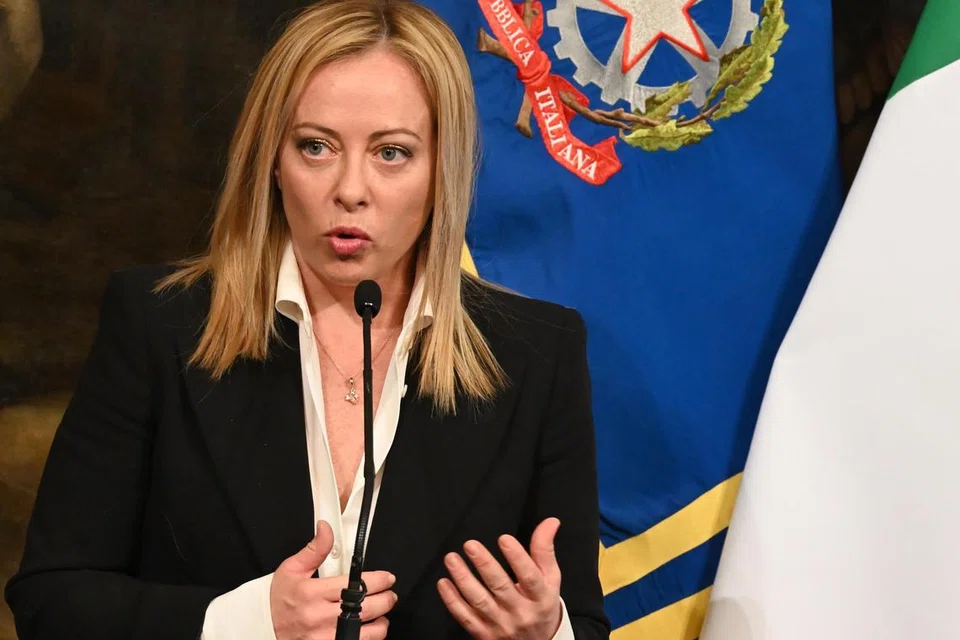 Italy's far-right PM Meloni to meet EU chiefs | The Straits Times