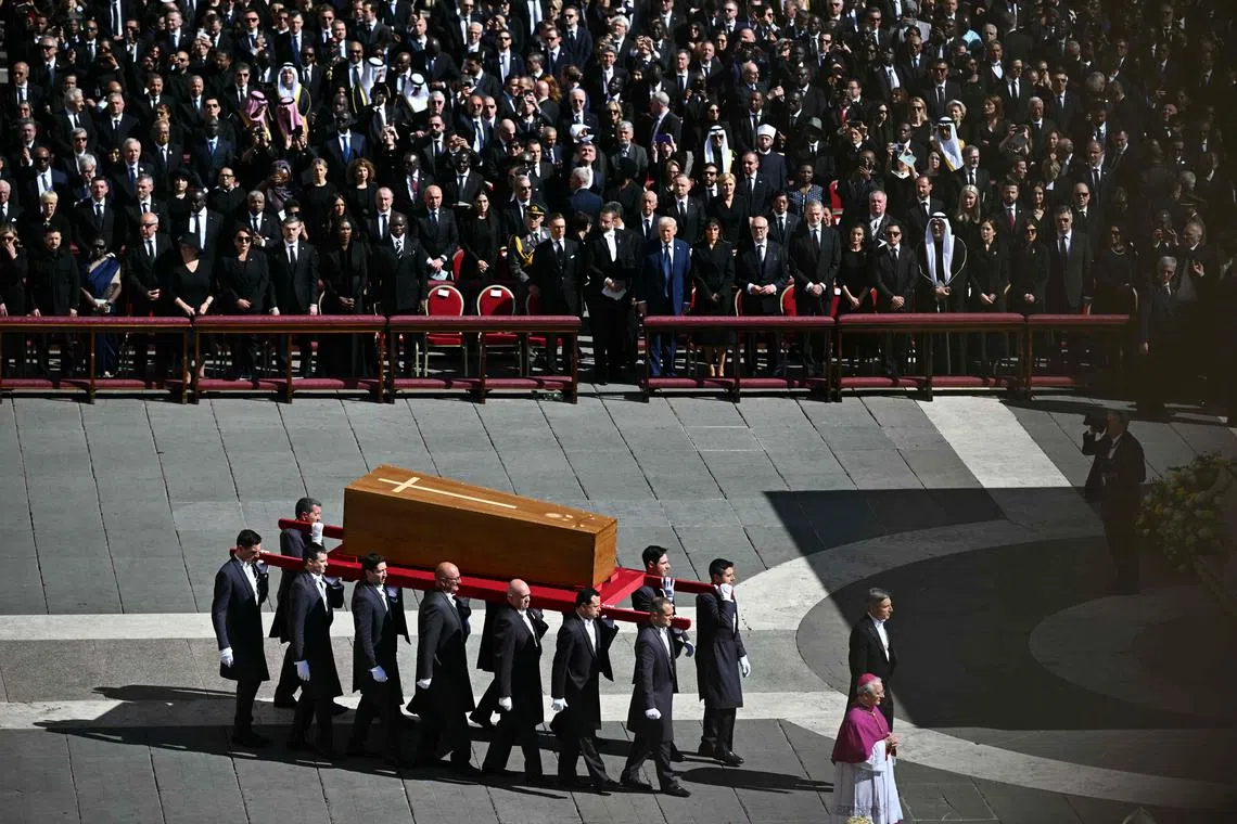 Pope Francis’ funeral draws thousands, cardinal says his legacy must ...