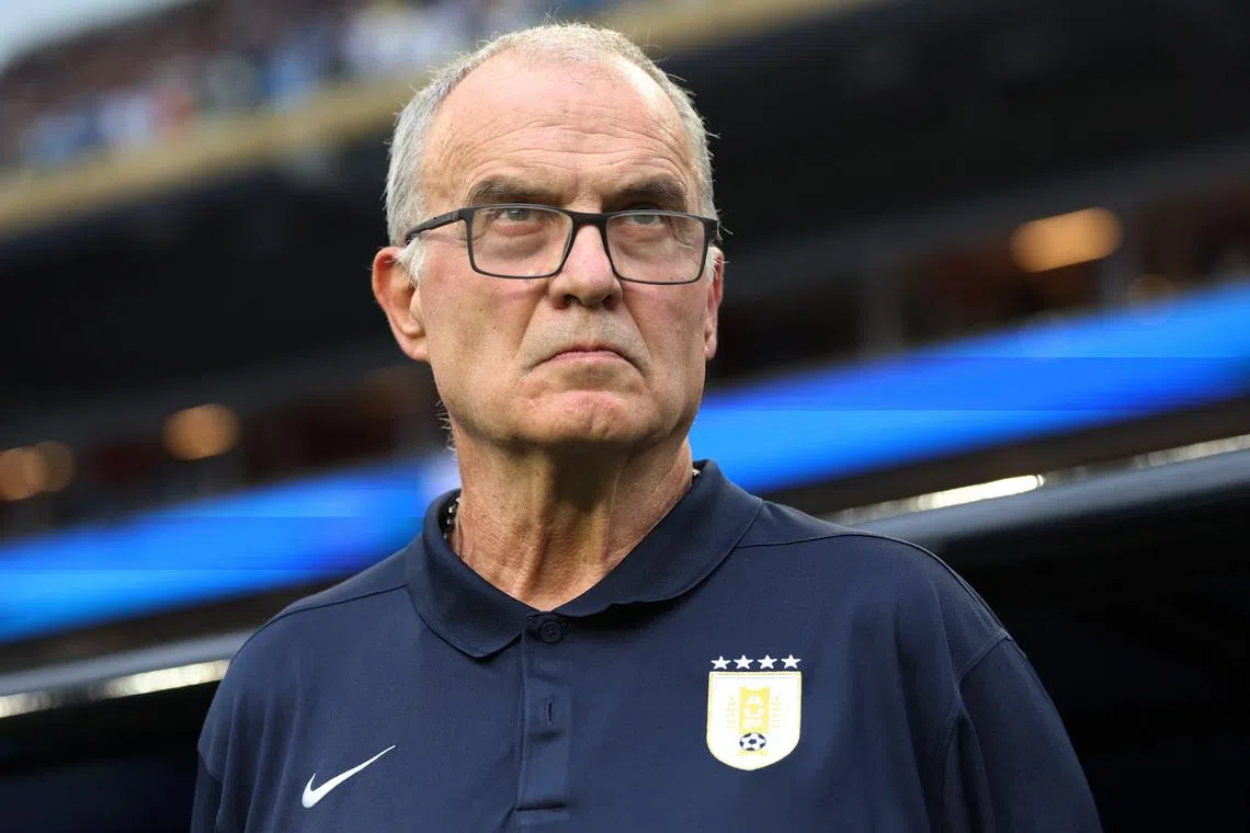 'I'm no model', Bielsa hits out in defence of unorthodox picture pose ...