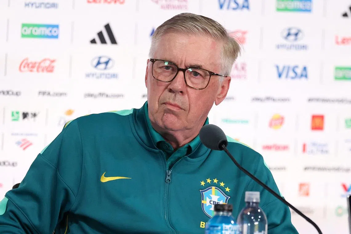 Fear can keep Brazil on World Cup red alert, Ancelotti says | The ...