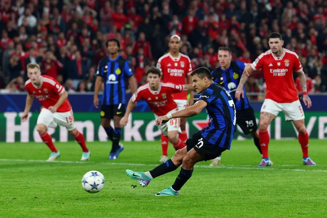 Inter complete stunning comeback to snatch 3-3 draw with Benfica | The ...