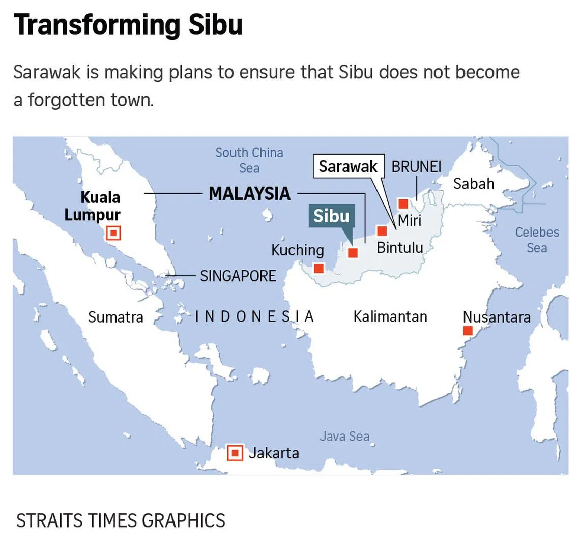 From timber to tech: Sibu’s spotty transition to joining Sarawak’s booming economy | The Straits ...