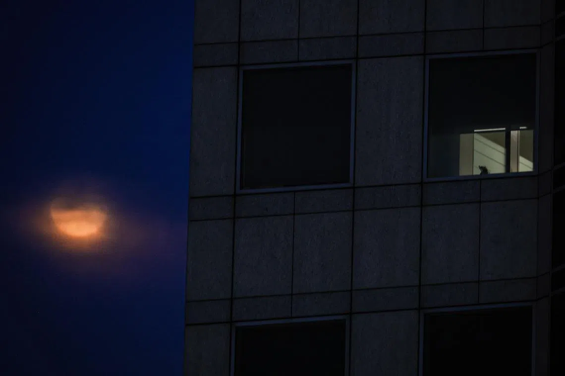 Beaver moon: Skygazers catch last supermoon of 2024 | The Straits Times