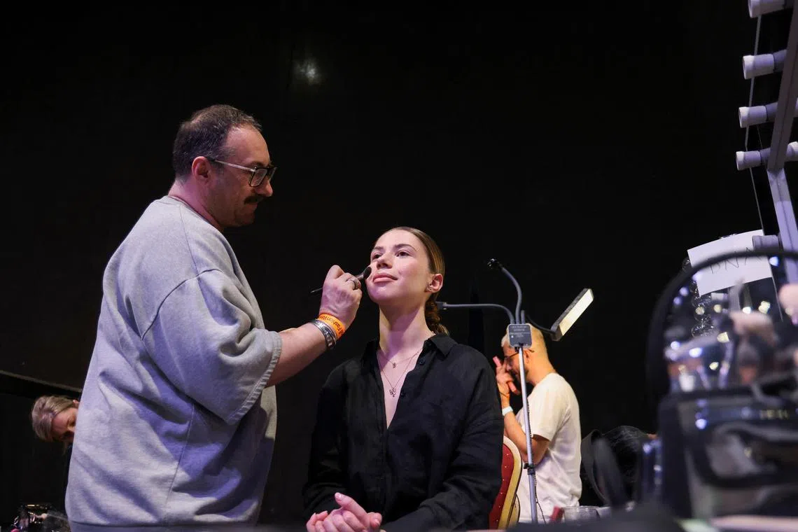 Serbian runway honours shooting victim with Dior designs | The Straits ...