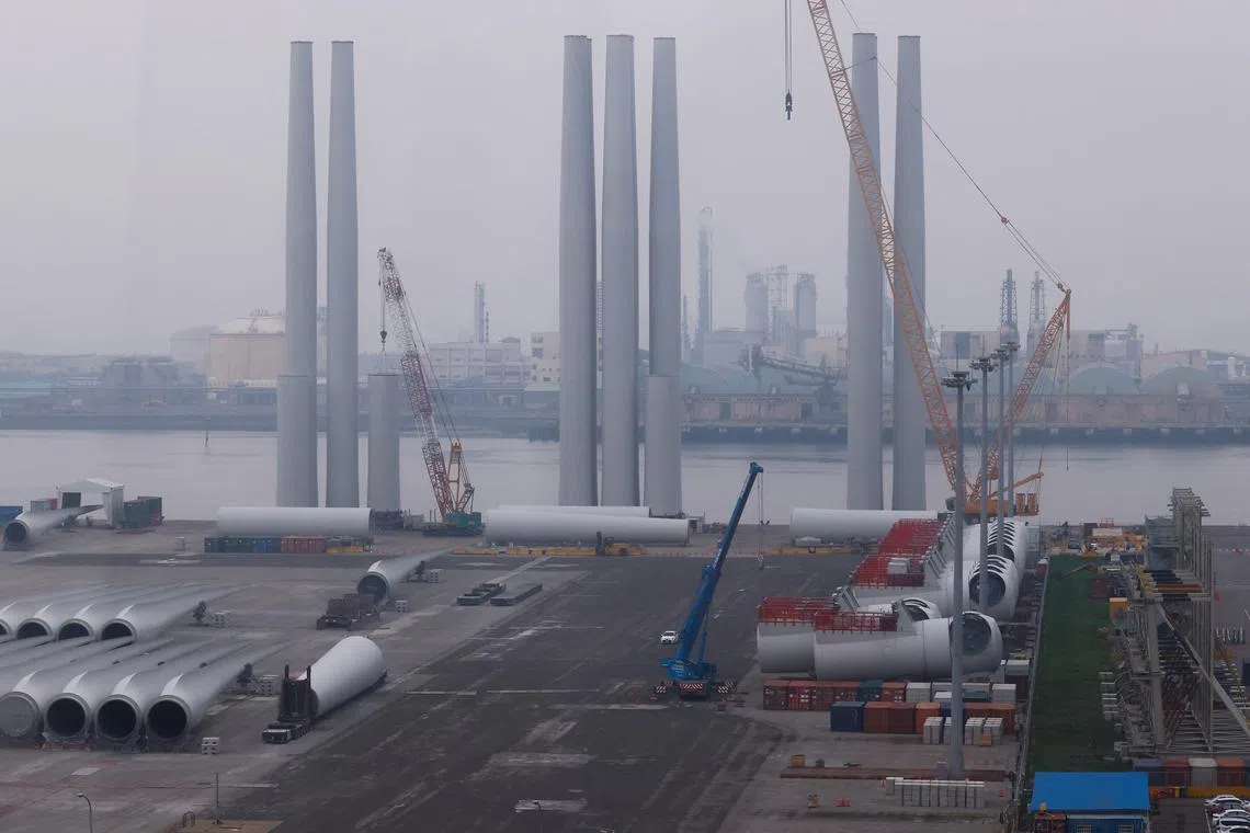 Taiwan's wind industry braves cross-strait risks in clean energy boom ...