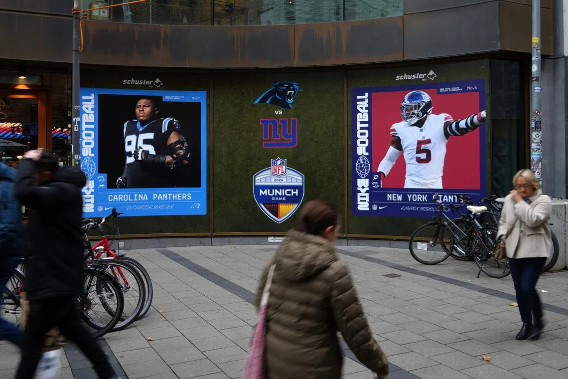 Roger Goodell: NFL working on adding Berlin game | The Straits Times