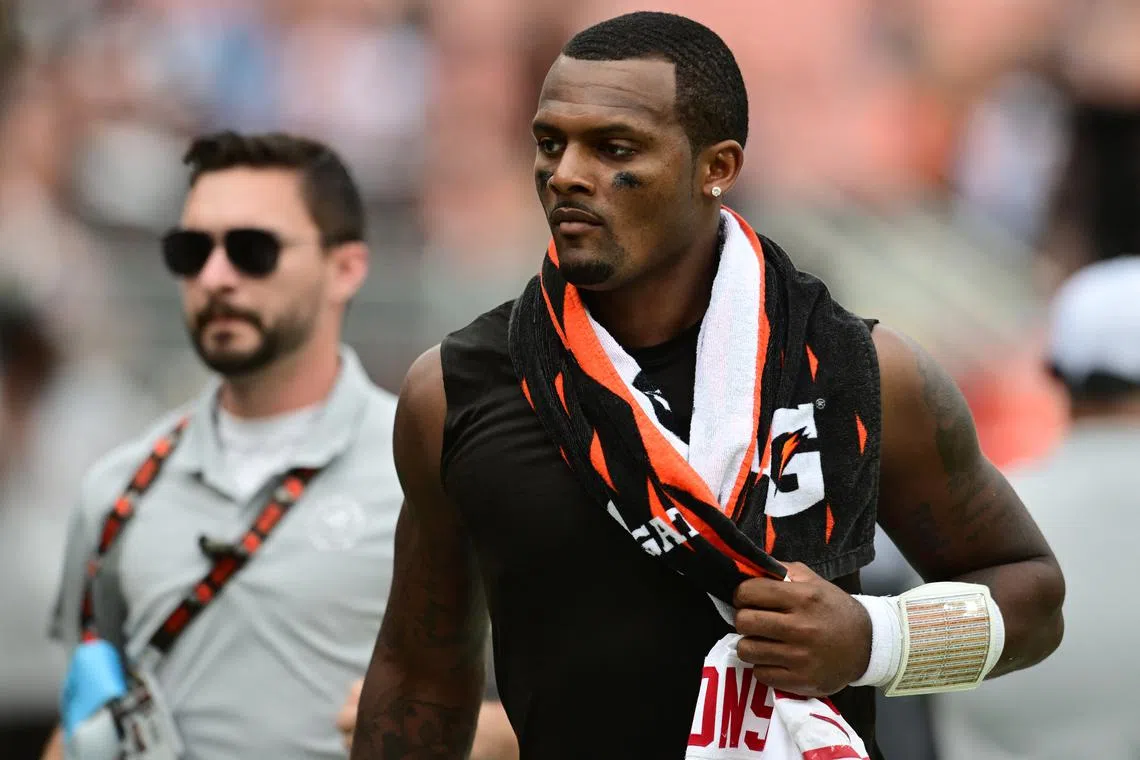 NFL closes latest investigation of Deshaun Watson | The Straits Times
