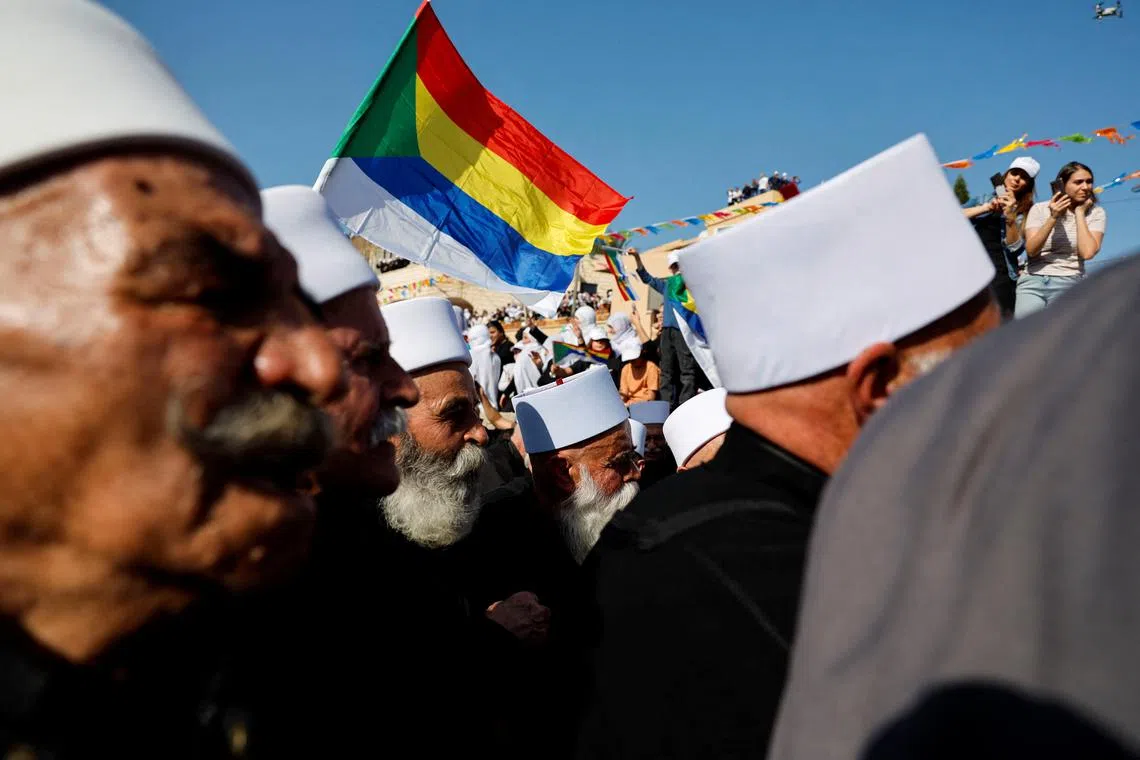 Druze religious elders from Syria make historic visit to Israel | The ...