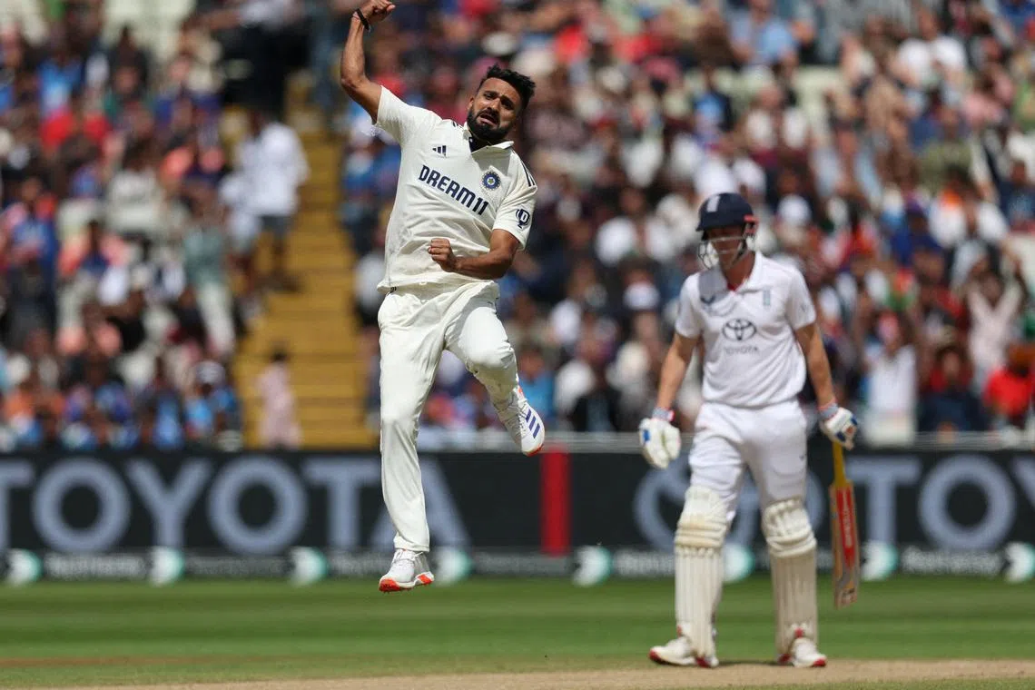 Deep bags six as India crush England to seal historic Edgbaston win ...