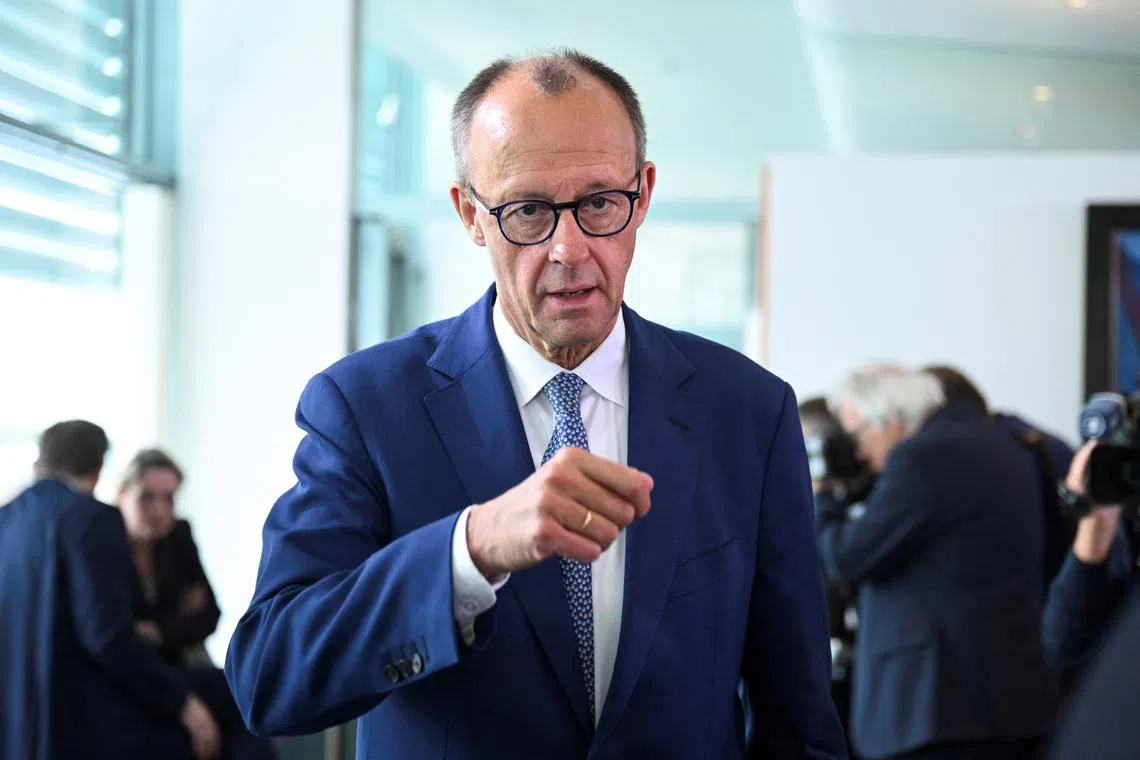 Germany's Merz says diplomacy offer to now-weakened Iran still stands ...