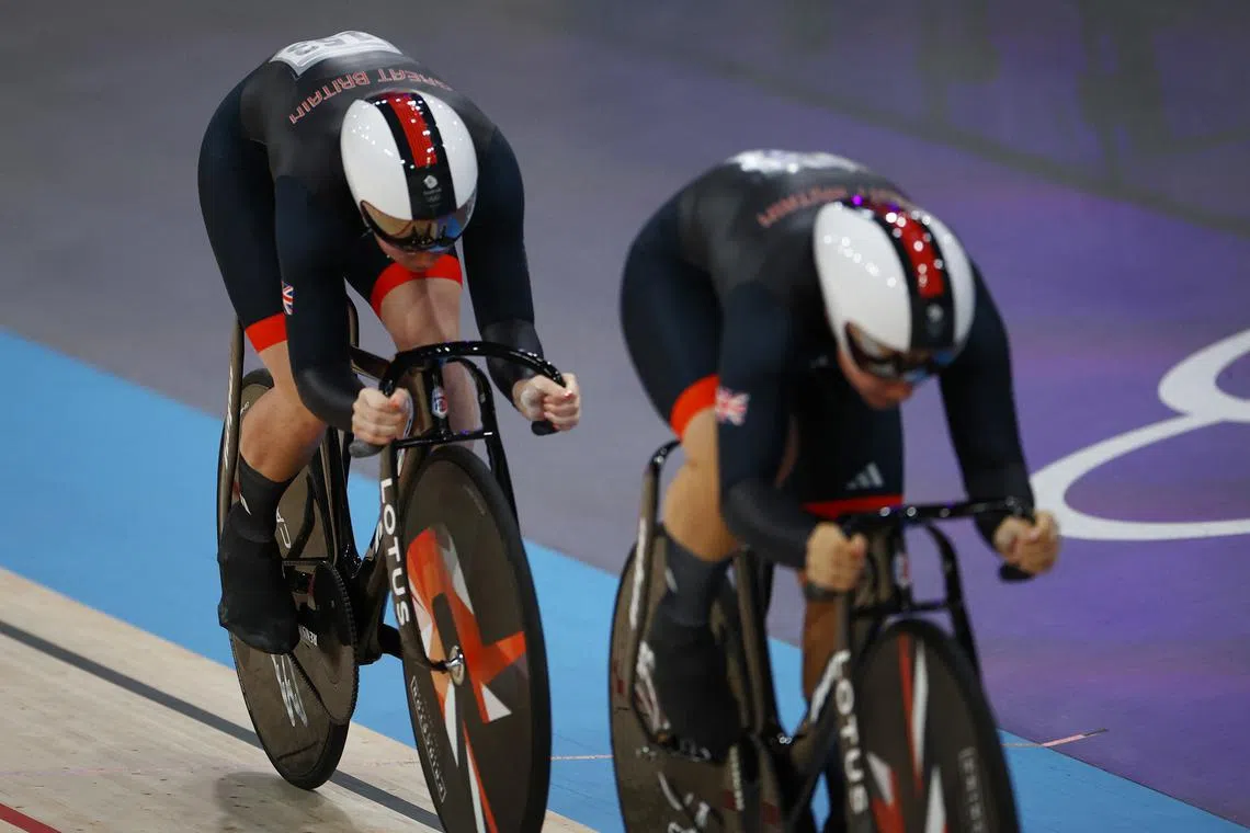 Cycling-British trio break world record in team sprint qualifying | The ...