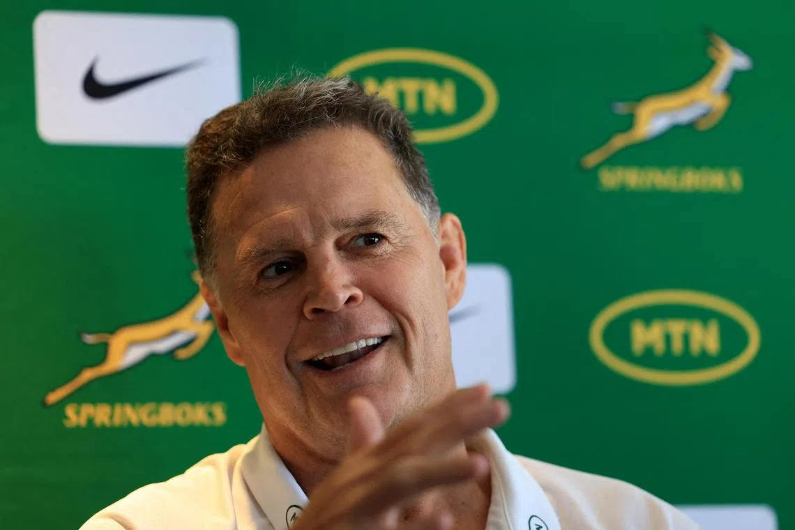 Springboks centre Andre Esterhuizen embraces hybrid role among the forwards | The Straits Times