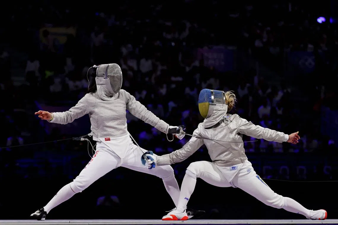 Fencing-Kharlan claims Ukraine's first medal with bronze in women's ...