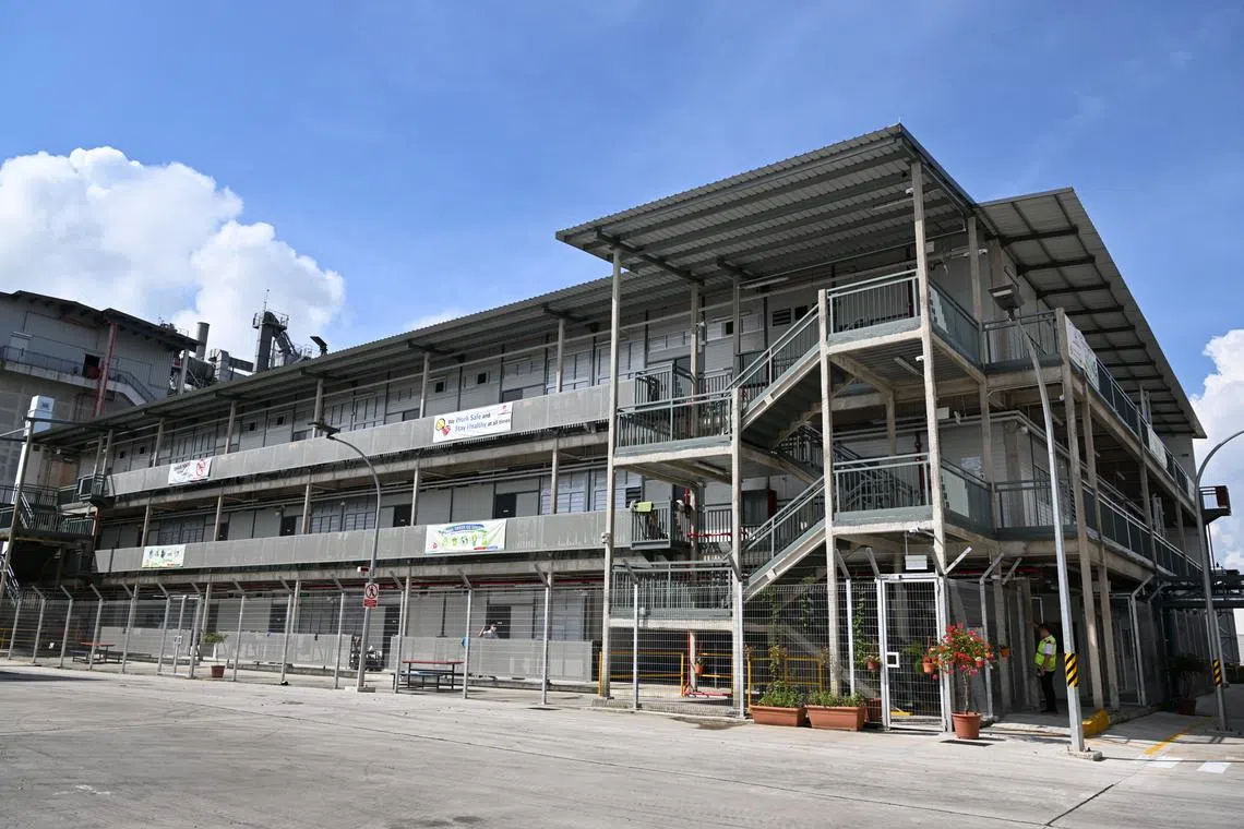 Improved standards for foreign worker dorms gain traction | The Straits ...