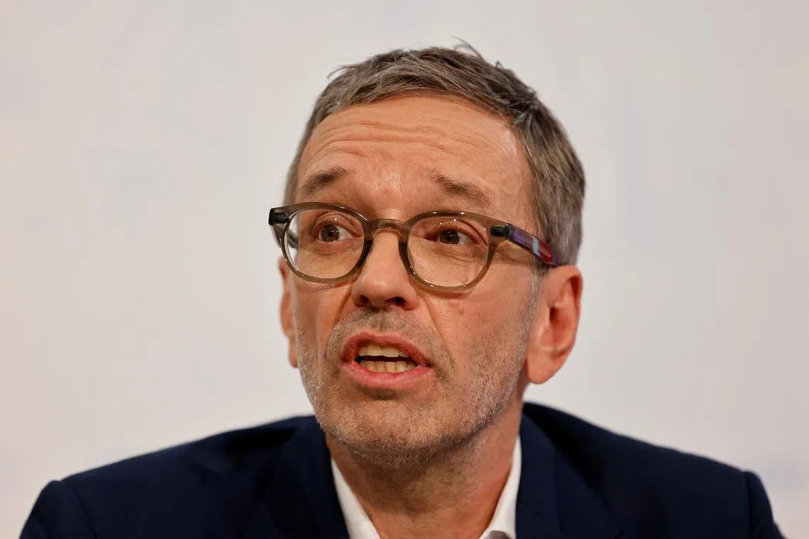 Austrian far-right head urges rivals to let him govern after election ...