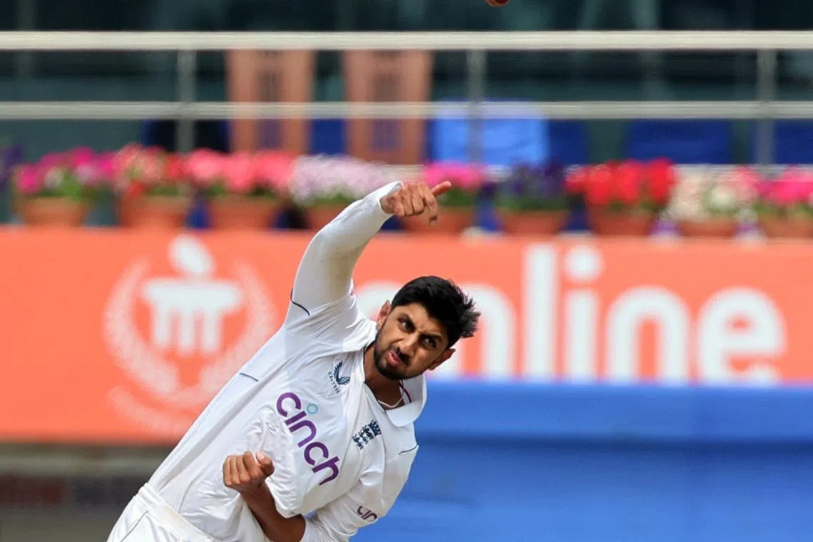 England's Bashir concedes 38 in over, Lawrence hits five sixes | The ...