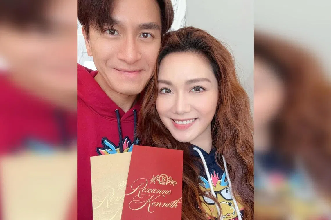 TVB actor Kenneth Ma spends his first Chinese New Year as a married man | The Straits Times