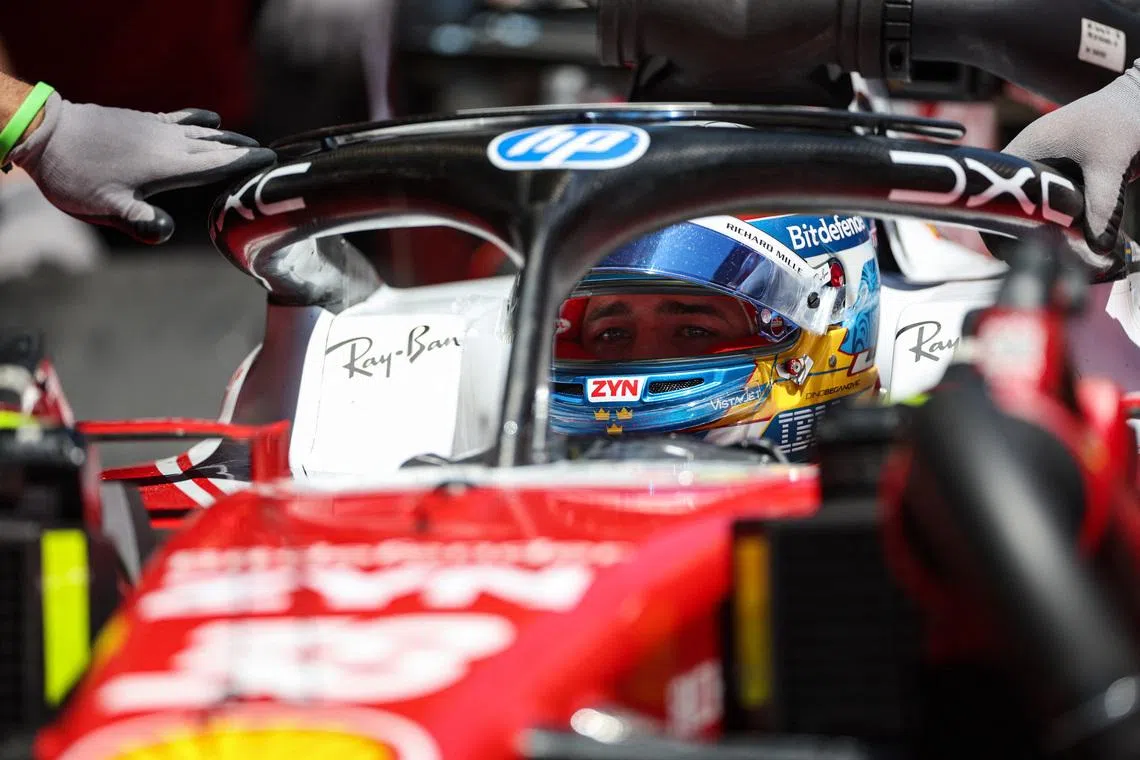 Leclerc 'ashamed' after crashing again | The Straits Times