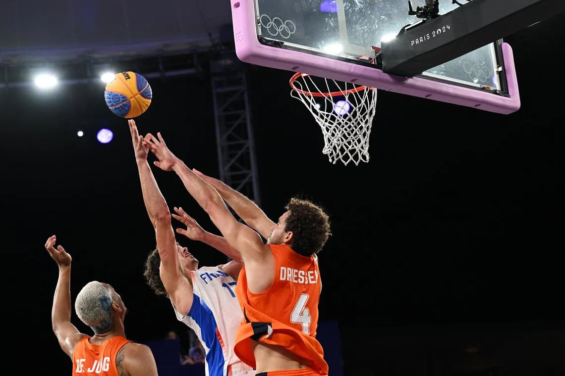 Basketball 3x3-Dutch men win gold over France, Germany women defeat ...