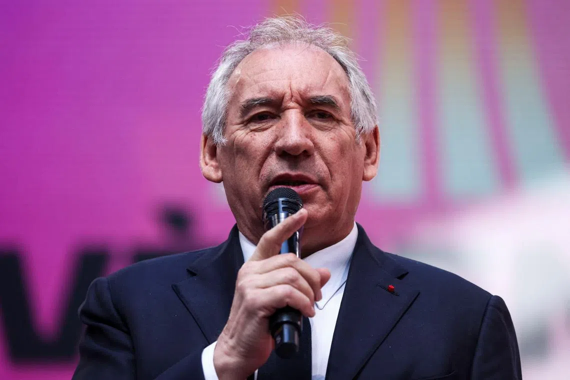 French PM Bayrou on US tariffs: China cannot replace US | The Straits Times