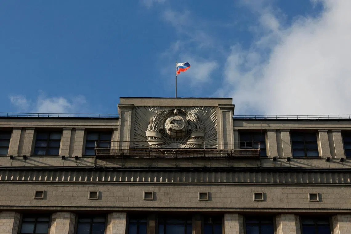 Russia's Duma passes bill tightening control over income of 'foreign ...