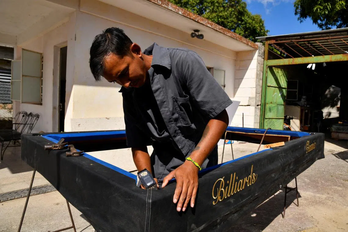 Billiards making a comeback in Cuba despite hard times | The Straits Times
