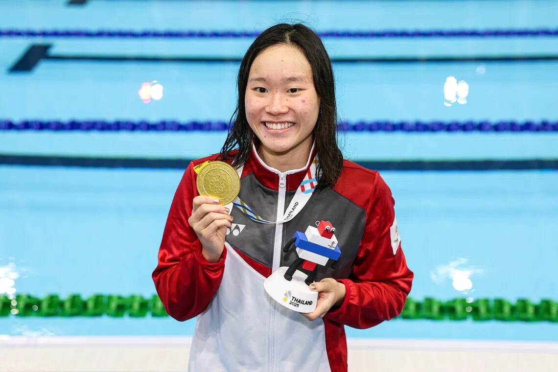 SEA Games 2025: Gan Ching Hwee wins women’s 400m freestyle | The ...