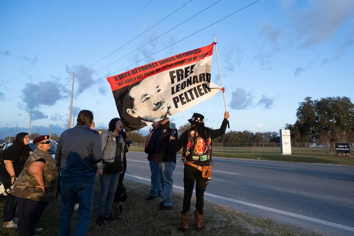 Native American activist Leonard Peltier released from prison after ...