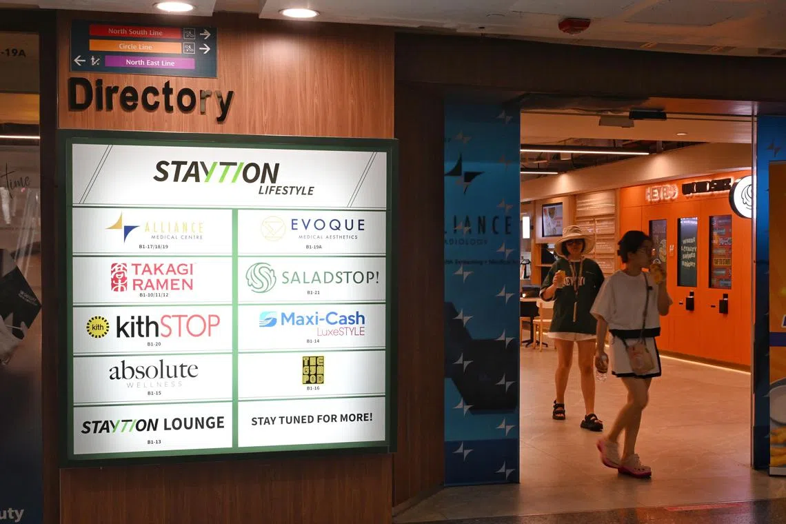 New wellness-themed retail hub launched at Dhoby Ghaut MRT station ...